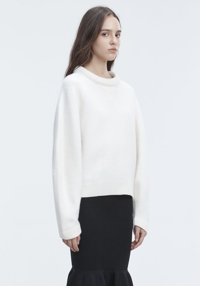 Alexander Wang ‎boiled Wool Sweater ‎ ‎top‎ | Official Site