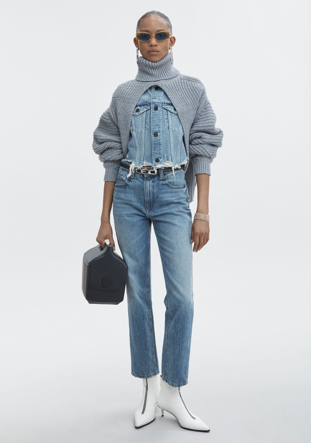 Alexander Wang ‎CULT STRAIGHT LEG JEAN ‎ ‎DENIM‎ | Official Site