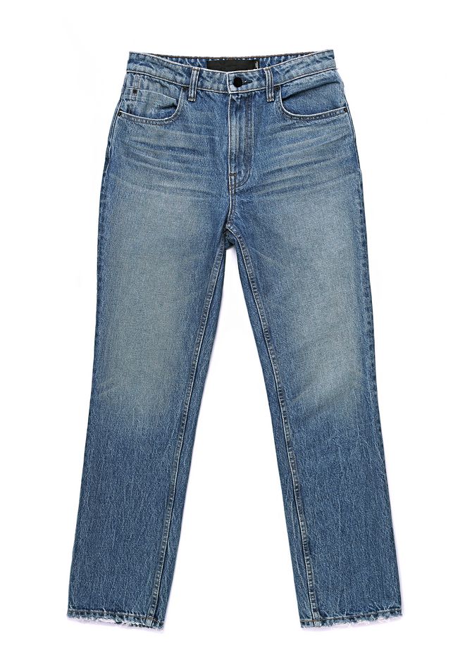 Alexander Wang ‎CULT STRAIGHT LEG JEAN ‎ ‎DENIM‎ | Official Site