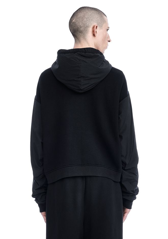 Alexander Wang ‎DENSE FLEECE REVERSIBLE HOODIE ‎ ‎JACKETS AND OUTERWEAR ...
