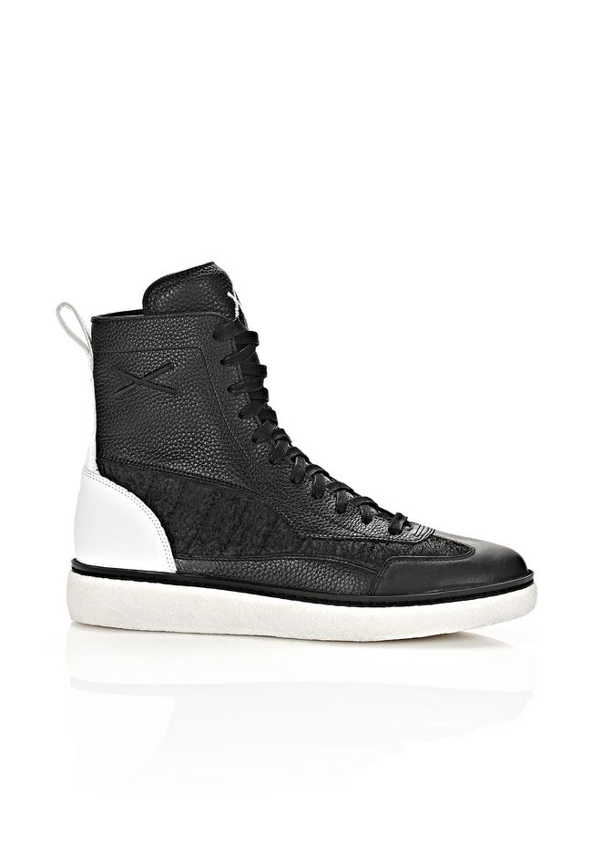 Alexander Wang ‎WANGXO EDEN HIGH LEATHER SNEAKERS ‎ ‎Sneakers ...